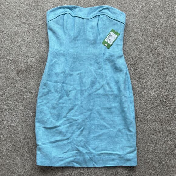 Lilly Pulitzer | Dresses | Lilly Pulitzer Bibi Dress Women 6 Sky Blue ...